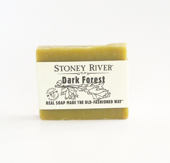 Dark Forest Natural Soap Handmade Soap Cold Process Soap