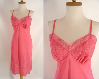 Pink full slip | Etsy