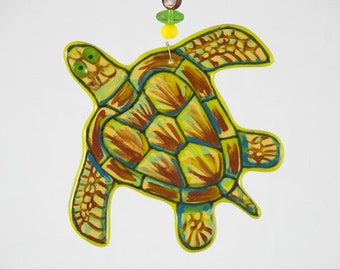 Turtle suncatcher | Etsy