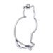 20 Cat Open Bezel Cat Open Back Bezel Setting for Resin