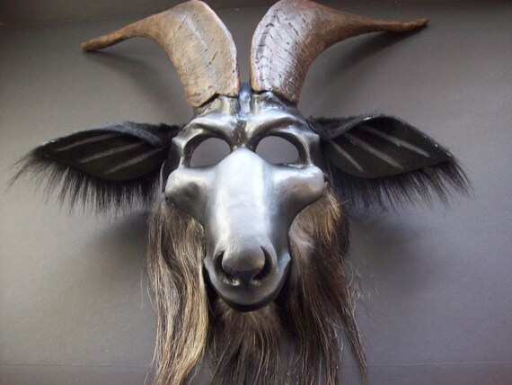 Baphomet mask by coffinhunter13 on Etsy