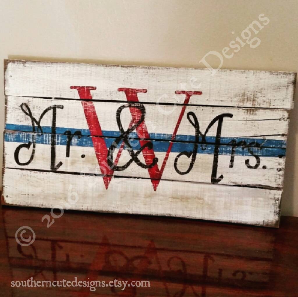 Thin Blue Line sign wood sign sayings wood by southerncutedesigns
