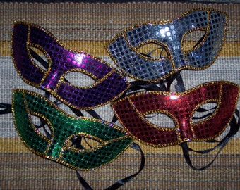 Sequin mask | Etsy
