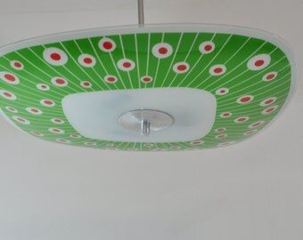 Atomic ceiling light | Etsy