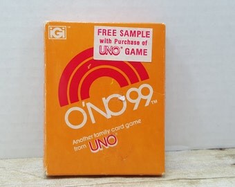 Ono 99 card game | Etsy