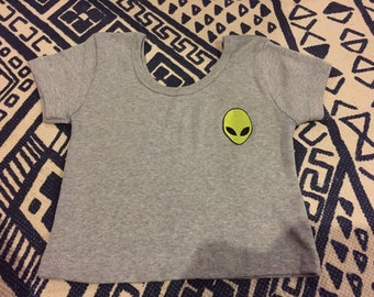 Unique alien crop top related items | Etsy