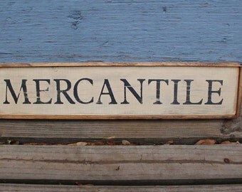 Mercantile sign | Etsy