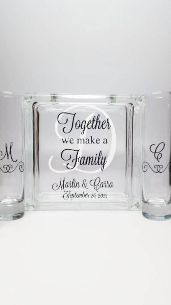 Blended Family Sand Ceremony Set Unity by TheDreamWeddingShop