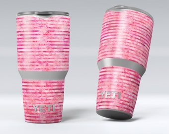 Unique striped yeti decal related items | Etsy