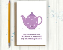Popular items for funny teapot on Etsy