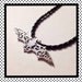Free Shipping US only Bat necklace tribal bat necklace