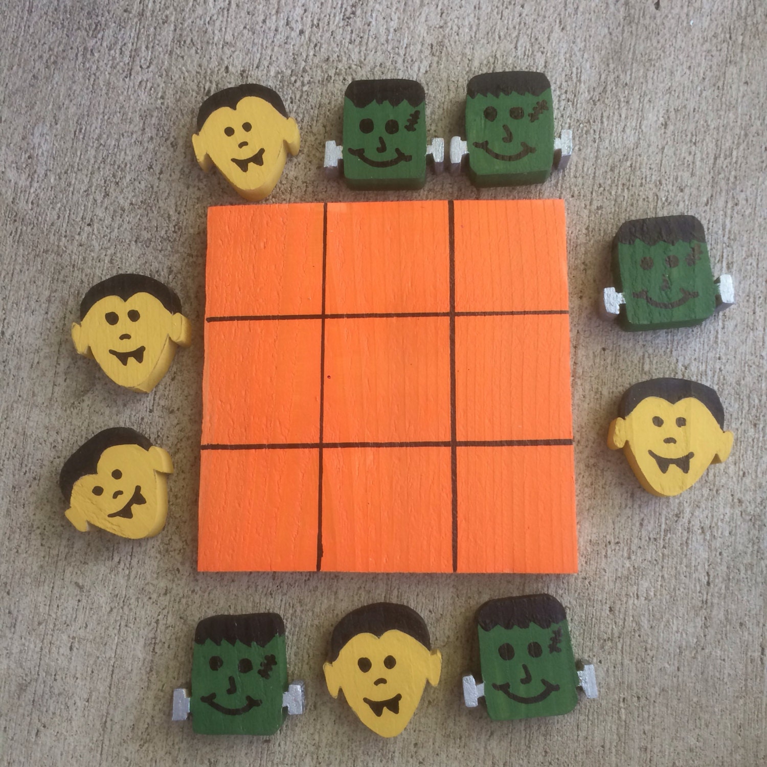 Halloween Frankenstein and Vampire Tic Tac by DustWitchCreations