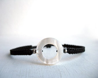 Mens string bracelet | Etsy