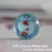 Pure colors multiple colors glass Cabochons by DIYjewelryWholesale