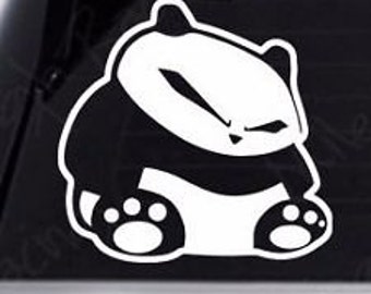 Panda wall decal | Etsy