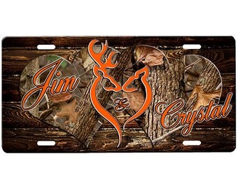 Deer license plate | Etsy