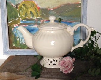 Cream teapot | Etsy