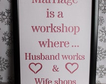 Popular items for marriage quote on Etsy
