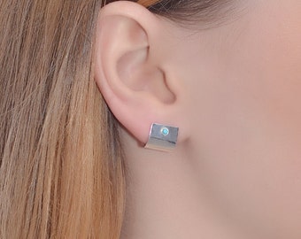 Earlobe earrings | Etsy