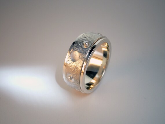 Silberring Männerring Männerring Silber Unikatring Mann