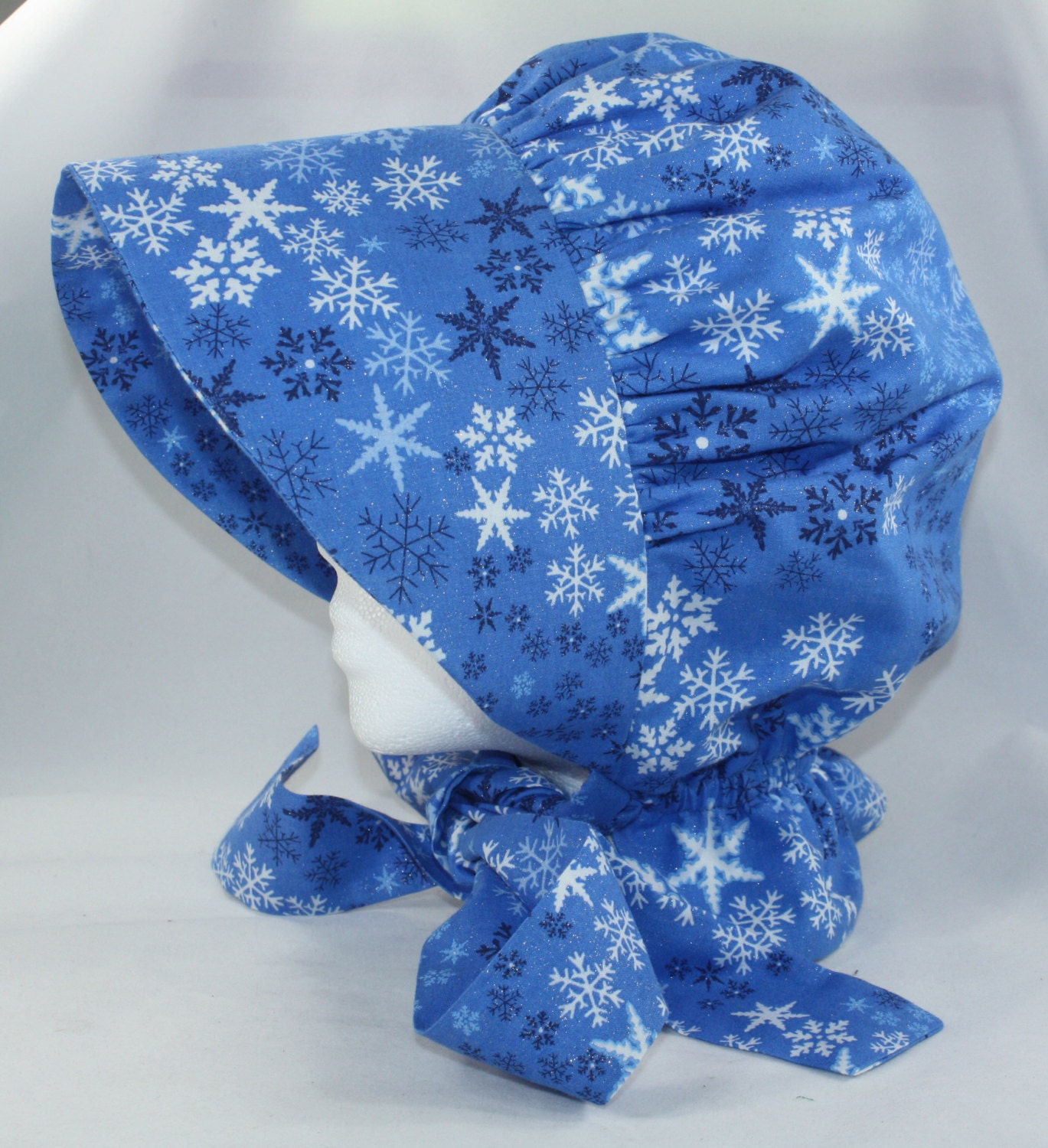 Winter Bonnet Pioneer Bonnet Womens Sun Bonnet Floral