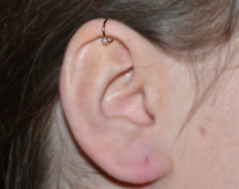 Fake tragus piercing | Etsy