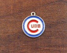 Unique chicago cubs jewelry related items | Etsy
