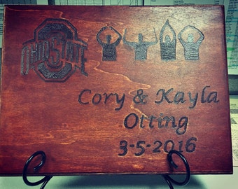 Pyrography plaque | Etsy