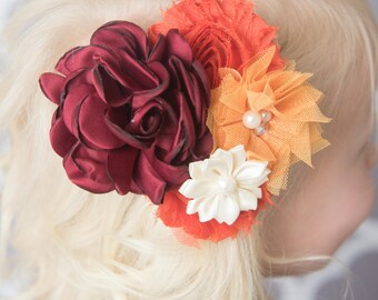 Fall hair accessory | Etsy