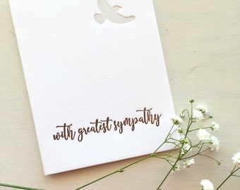 Bereavement card | Etsy