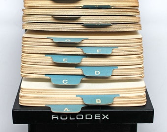 Rolodex | Etsy