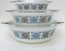 Unique pyrex glass dish related items | Etsy