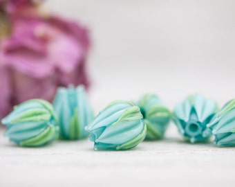 Lampwork flowers | Etsy