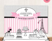 Paris theme party | Etsy