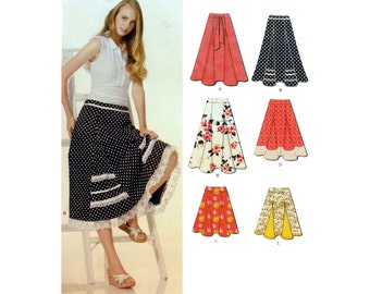 Godet skirt pattern | Etsy UK