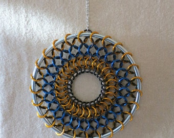 Chainmaille charm | Etsy