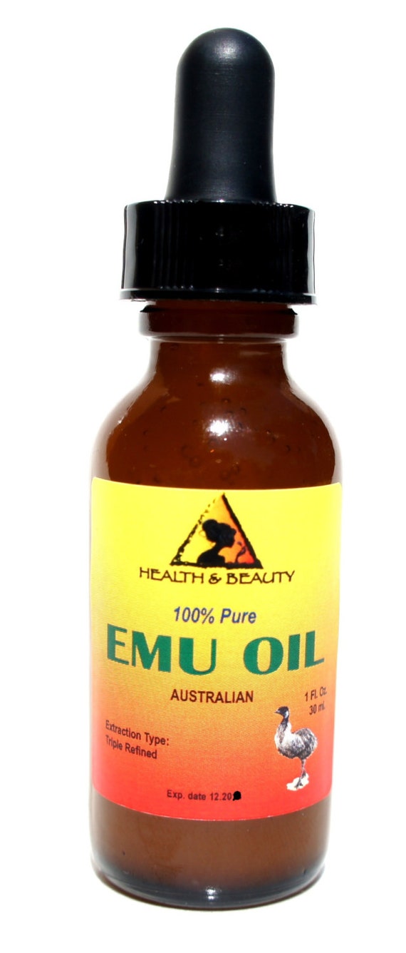 1 oz EMU OIL AUSTRALIAN Triple Refined Organic by HBOilsCenter