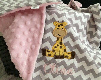 Giraffe baby bedding | Etsy