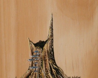 Tree fungus painting | Etsy