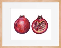 Popular items for pomegranate art on Etsy