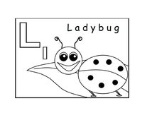 Unique l is for ladybug related items | Etsy