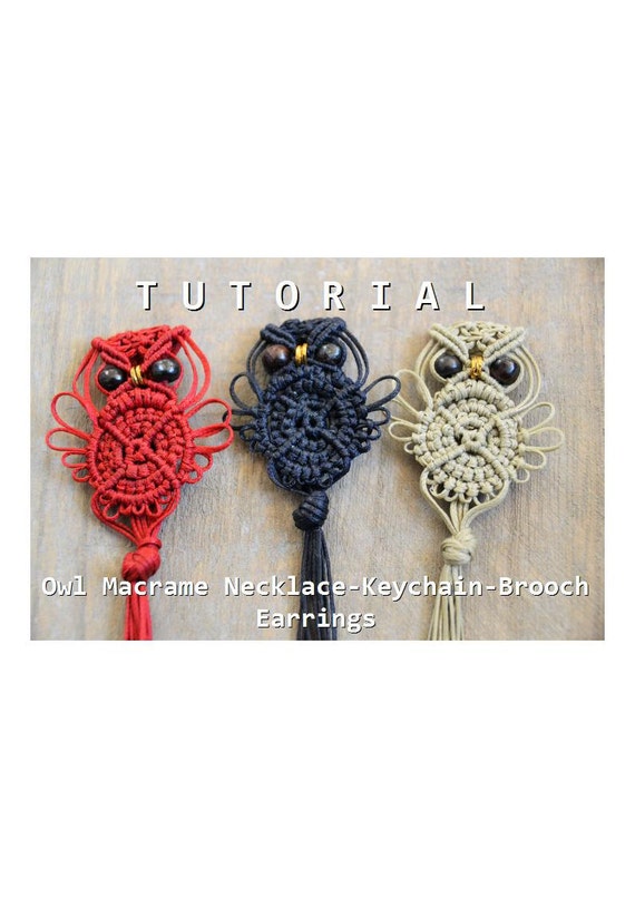Macrame Owl Tutorial / Macrame Owl Pattern / Macramedamare