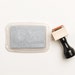 Silver Ink Pad Silver Stamp Pad Metallic Pad by TheStampPress