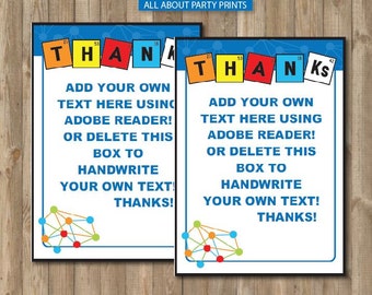 Science thank you | Etsy