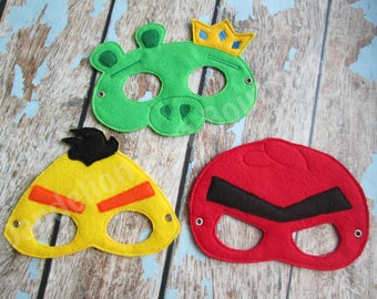 Angry birds mask | Etsy