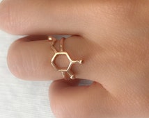 Popular items for molecule ring on Etsy