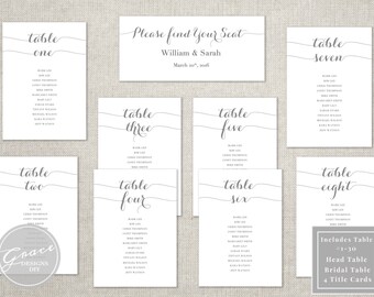 Seating chart frame | Etsy