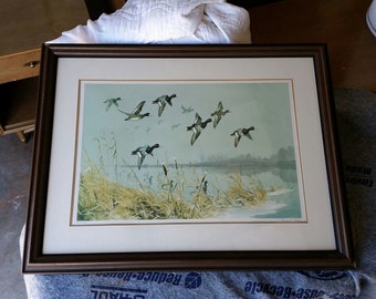 Vintage 1970's Original Michael Grow Hoppin Oil Painting
