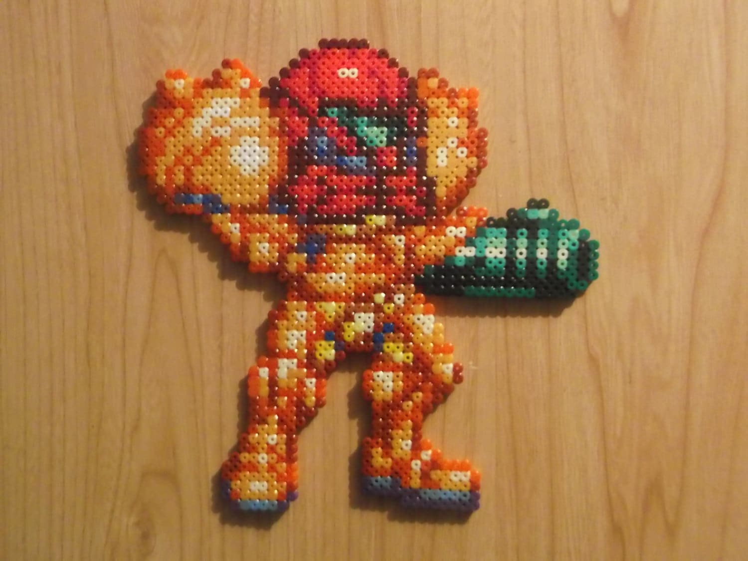 Samus CSW Perler beads