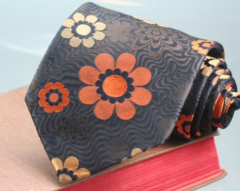 Orange brocade | Etsy